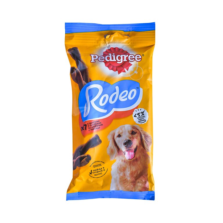 Pedigree rodeo govedina 123g pedigree