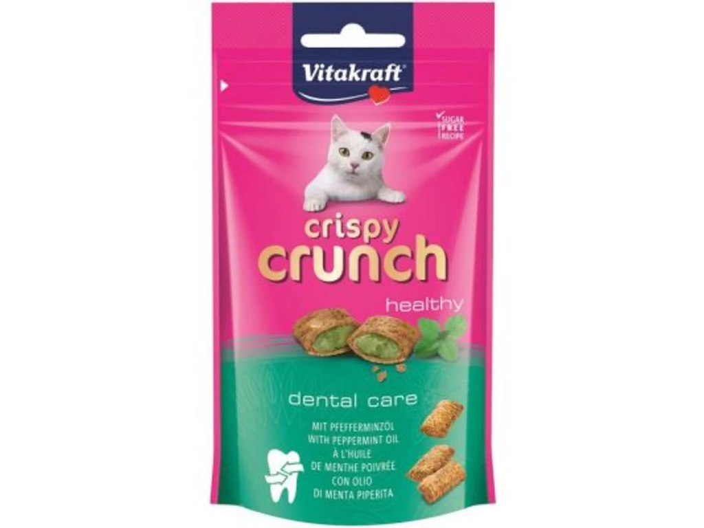 Vitakraft Hrana za mačke Crispy Crunch Dental 60g