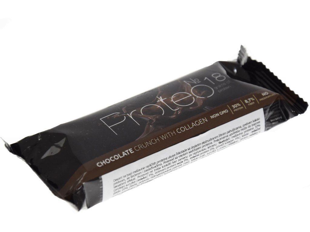 Isostar Proteo No.18 Proteinska čokoladica Crunch 60G 87600