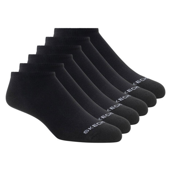 Skechers 6Pk Wmn Cotton Nshw čarape