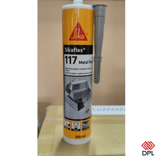 SikaFlex 117 Metal Force 290ml T.Braon