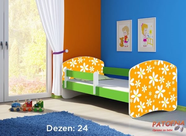 Krevet za decu Acma 2 GREEN 140×70 BF 24