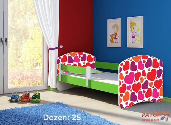 Krevet za decu Acma 2 GREEN 140×70 BF 25