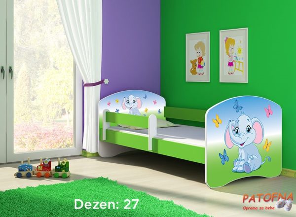 Krevet za decu Acma 2 GREEN 140×70 BF 27