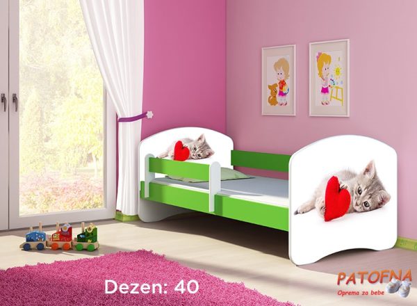 Krevet za decu Acma 2 GREEN 140×70 BF 40