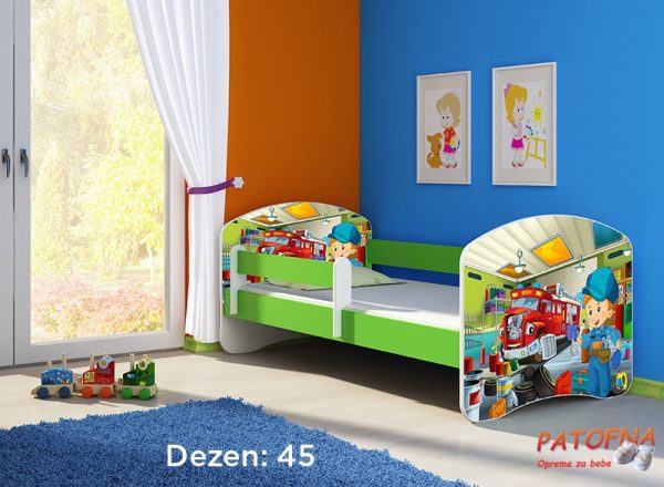 Krevet za decu Acma 2 GREEN 140×70 BF 45