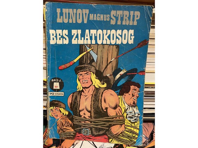 LUNOV MAGNUS STRIP 641 - Bes zlatokosog - Blek