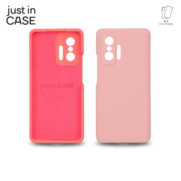 JUST IN CASE 2u1 Extra case MIX PLUS paket pink za Mi 11T/11T pro 128GB