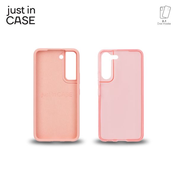JUST IN CASE 2u1 Extra case MIX paket pink za S22