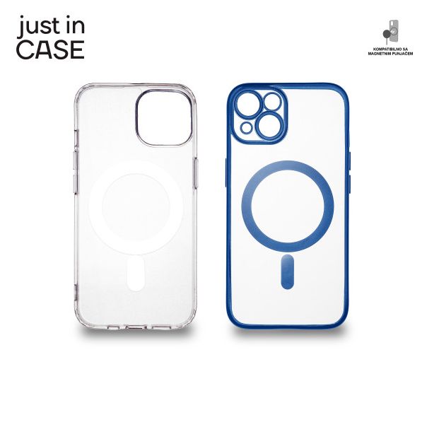 JUST IN CASE 2u1 Extra case MAG MIX paket plavi za iPhone 14
