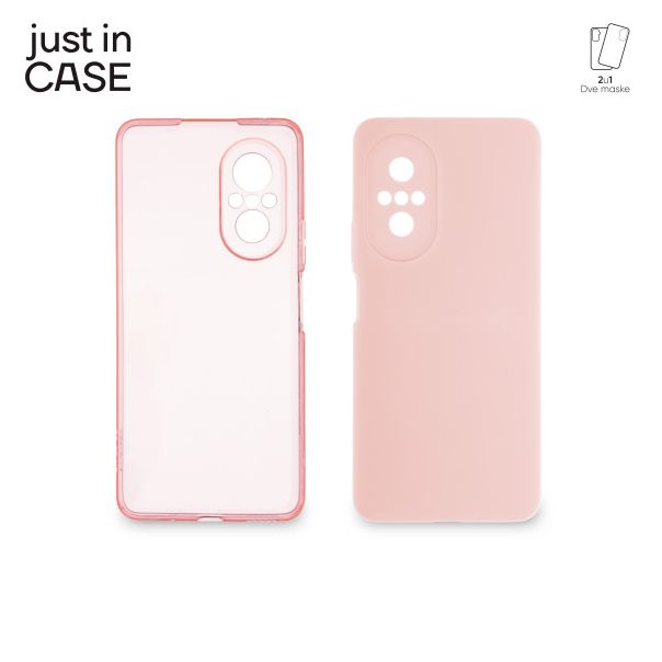 JUST IN CASE 2u1 Extra case MIX paket pink za Huawei Nova 9SE