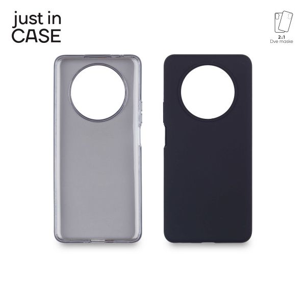 JUST IN CASE 2u1 Extra case MIX paket crni za Honor Magic 4Lite