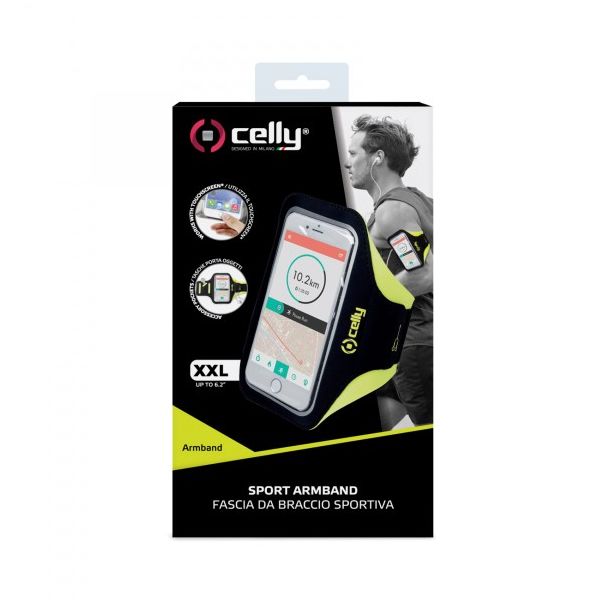 CELLY Sportska futrola ARMBAND za mobilni telefon, žuta