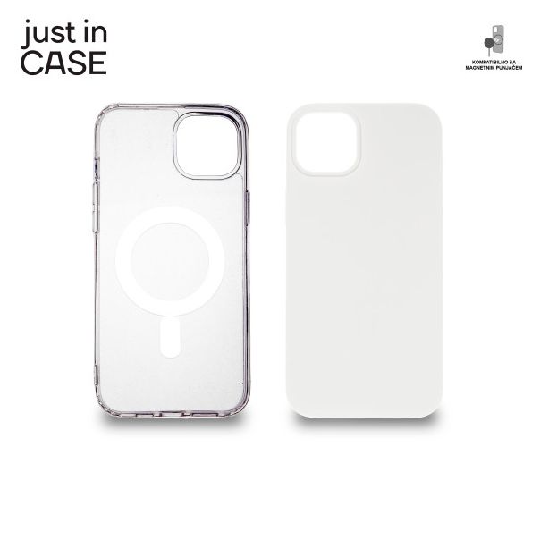 JUST IN CASE 2u1 Extra case MAG MIX PLUS paket beli za iPhone 14 Plus