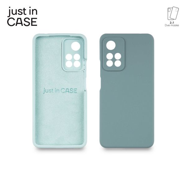 JUST IN CASE 2u1 Extra case MIX PLUS paket zeleni za Redmi Note 11 Pro + 5G