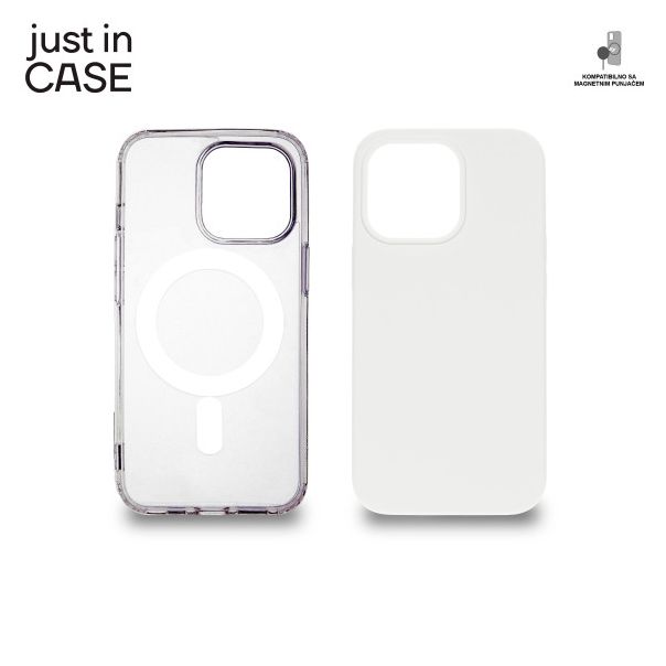 JUST IN CASE 2u1 Extra case MAG MIX PLUS paket beli za iPhone 13 Pro