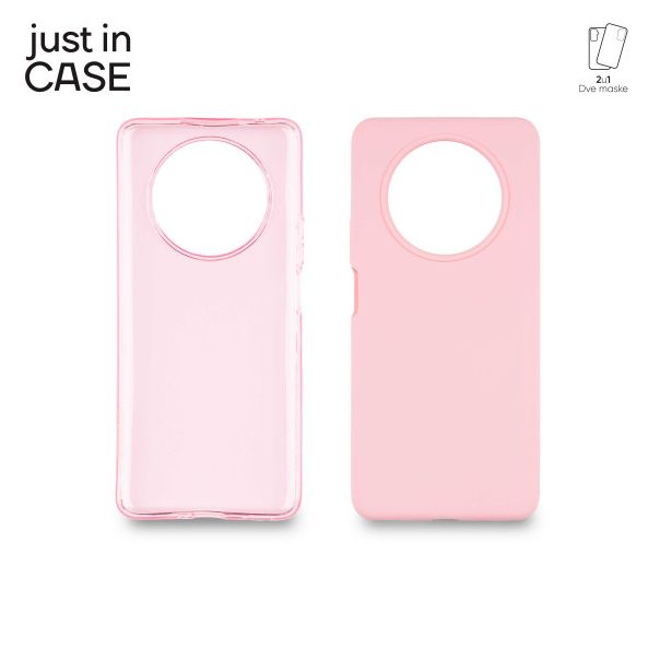 JUST IN CASE 2u1 Extra case MIX paket pink za Honor Magic 4Lite