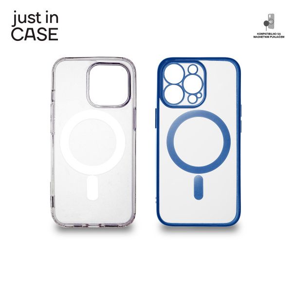 JUST IN CASE 2u1 Extra case MAG MIX paket plavi za iPhone 13 Pro