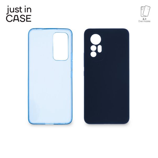 JUST IN CASE 2u1 Extra case MIX paket plavi za Xiaomi 12 Lite