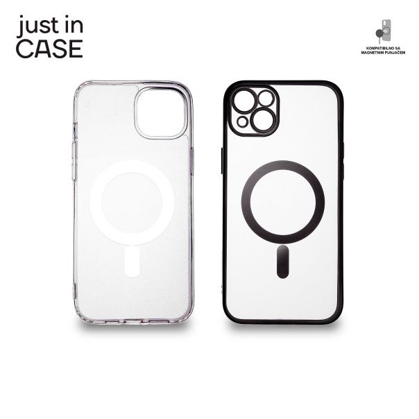 JUST IN CASE 2u1 Extra case MAG MIX paket crni za iPhone 14 Plus