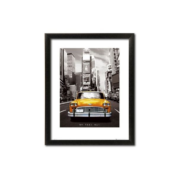 DELTA LINEA Uramljena slika Taxi 60x80 cm