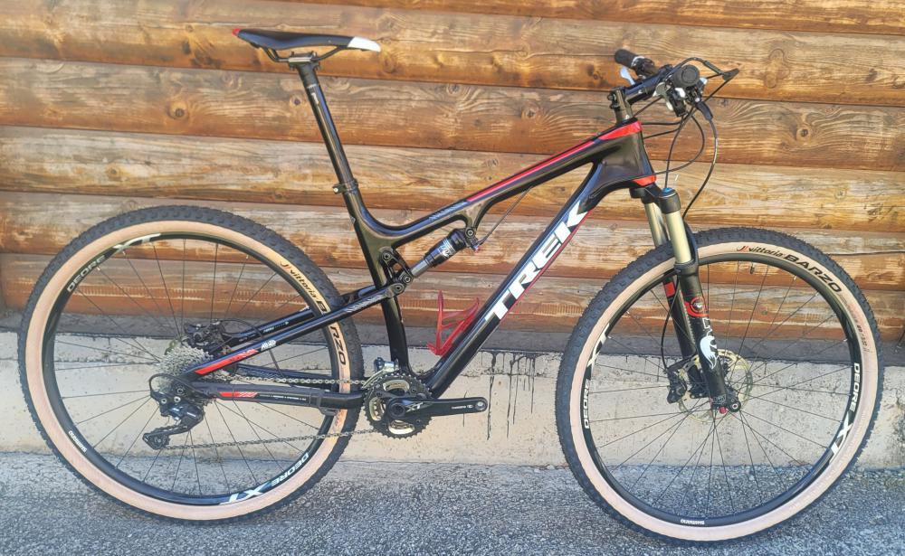 Trek superfly 9.8 sl L 29" carbon,full xt,fox