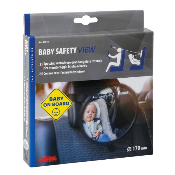 LAMPA ACCESSORIES Univerzalni unutrašnji retrovizor konvex "baby safety" prečnik 170mm