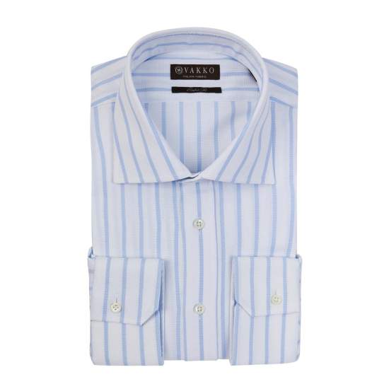 VAKKO STRIPED CLASSIC SHIRT