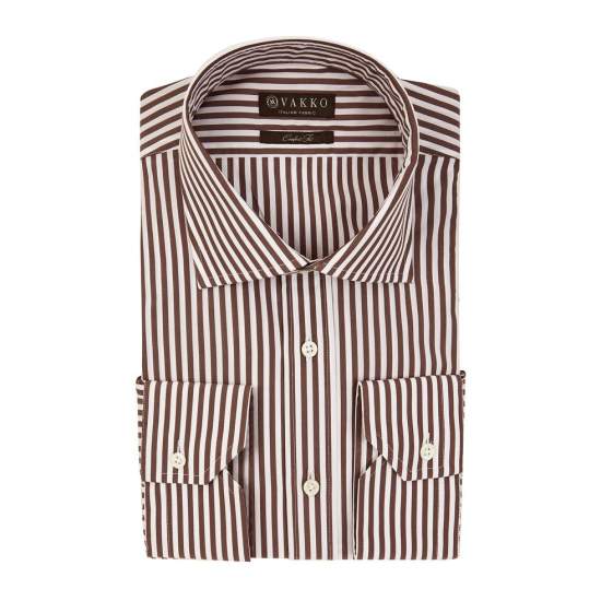 VAKKO STRIPED CLASSIC SHIRT