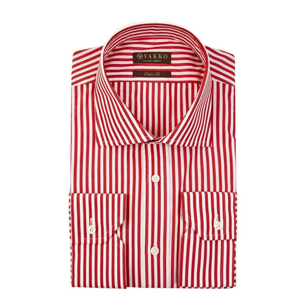 VAKKO STRIPED CLASSIC SHIRT