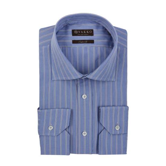 VAKKO STRIPED CLASSIC SHIRT