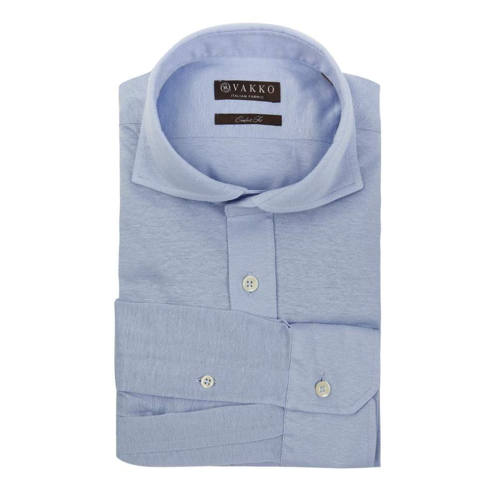 VAKKO LINEN COTTON SPORTS SHIRT