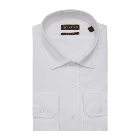 VAKKO POPLIN CLASSIC SHIRT