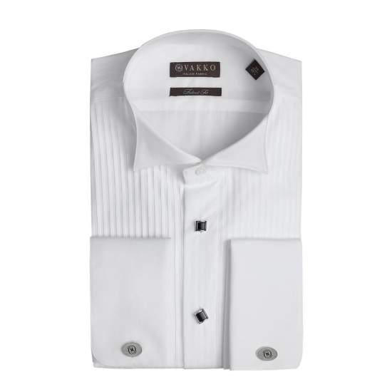 VAKKO ATA COLLAR SMOKINE SHIRT