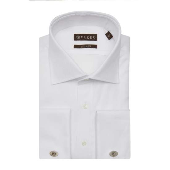 VAKKO HERRINGBONE CLASSIC SHIRT