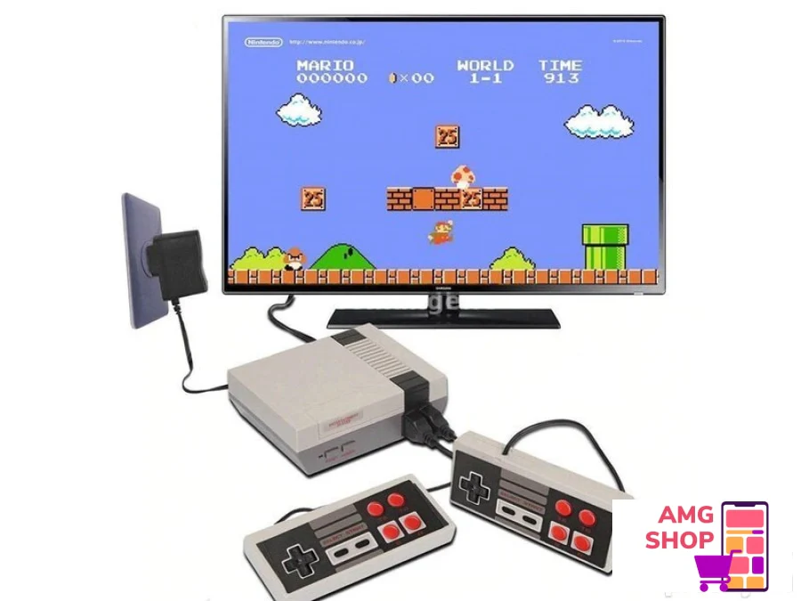 Nintendo konzola sa 620 retro igrica + 2 džojstika 8bit - Nintendo konzola sa 620 retro igrica + 2 džojstika 8bit