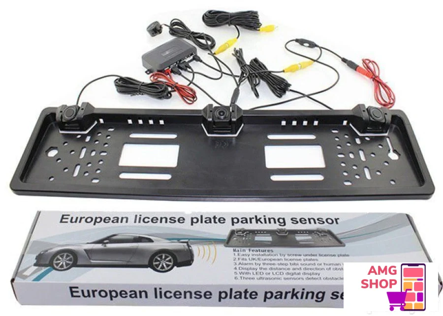 Parking kamera+parking senzori u ramu tablice - Parking kamera+parking senzori u ramu tablice