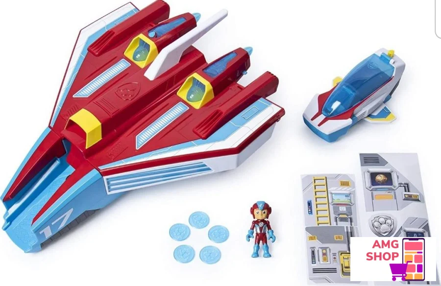 Patrolne sape avion 2in1 - Paw patrol mlaznjak - Veliki set - Patrolne sape avion 2in1 - Paw patrol mlaznjak - Veliki set