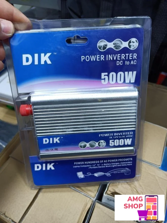 Pretvarac struje DIC 500 W pover inverter - Pretvarac struje DIC 500 W pover inverter