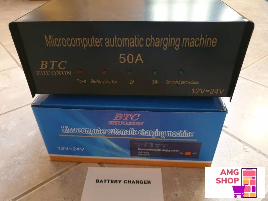 Punjac akumulatora 50A 12V 24V - Punjac akumulatora 50A 12V 24V