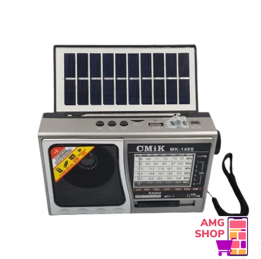 Radio FM tranzistor solarno punjenje + Bluetooth MK-149S - Radio FM tranzistor solarno punjenje + Bluetooth MK-149S