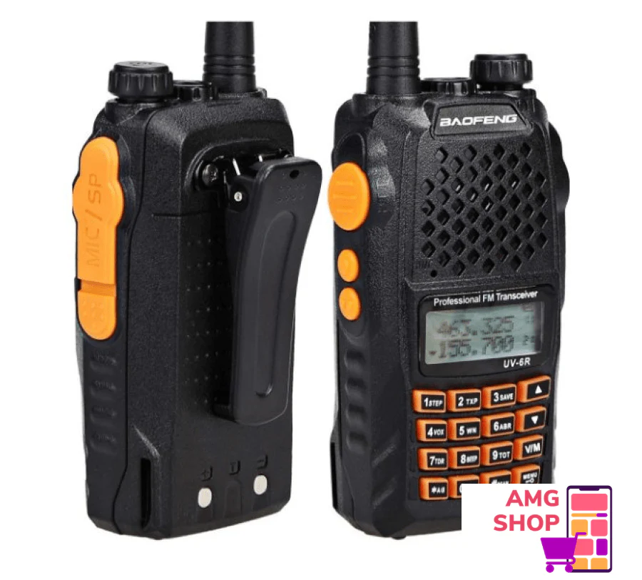 RADIO STANICA UV 6R Baofeng 5000mAh Dual Band - RADIO STANICA UV 6R Baofeng 5000mAh Dual Band