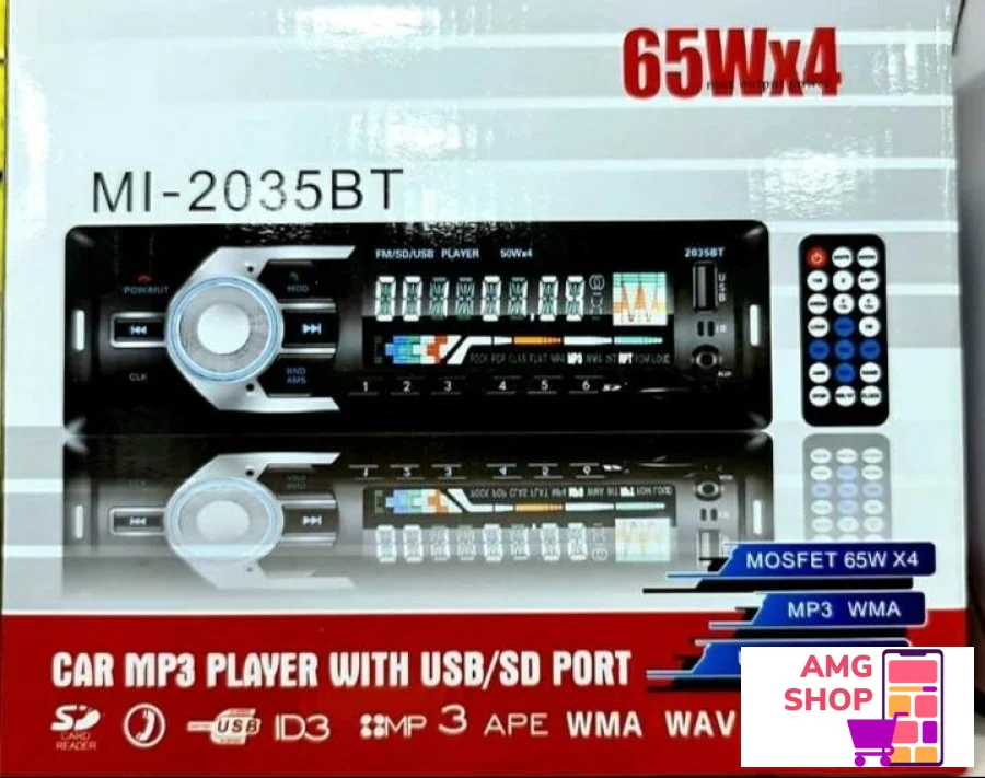 Radio za auto MI 2035 BT / bluetooth / USB / SD - Radio za auto MI 2035 BT / bluetooth / USB / SD