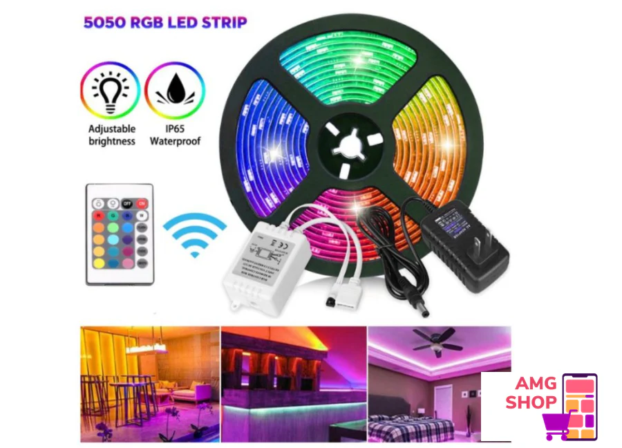 RGB led traka + daljinski kontroler () - RGB led traka + daljinski kontroler ()