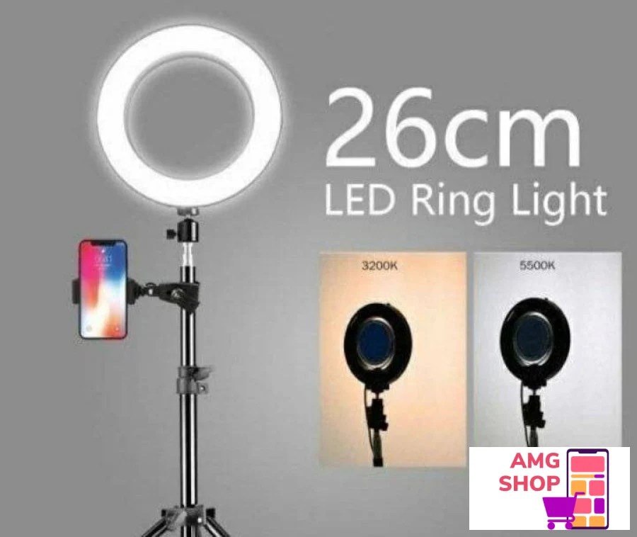 Ring light sa stalkom 26cm - Ring light sa stalkom 26cm