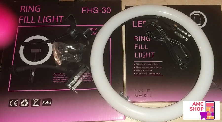 RING LIGHT ●○ 30cm sa postoljem - RING LIGHT ●○ 30cm sa postoljem