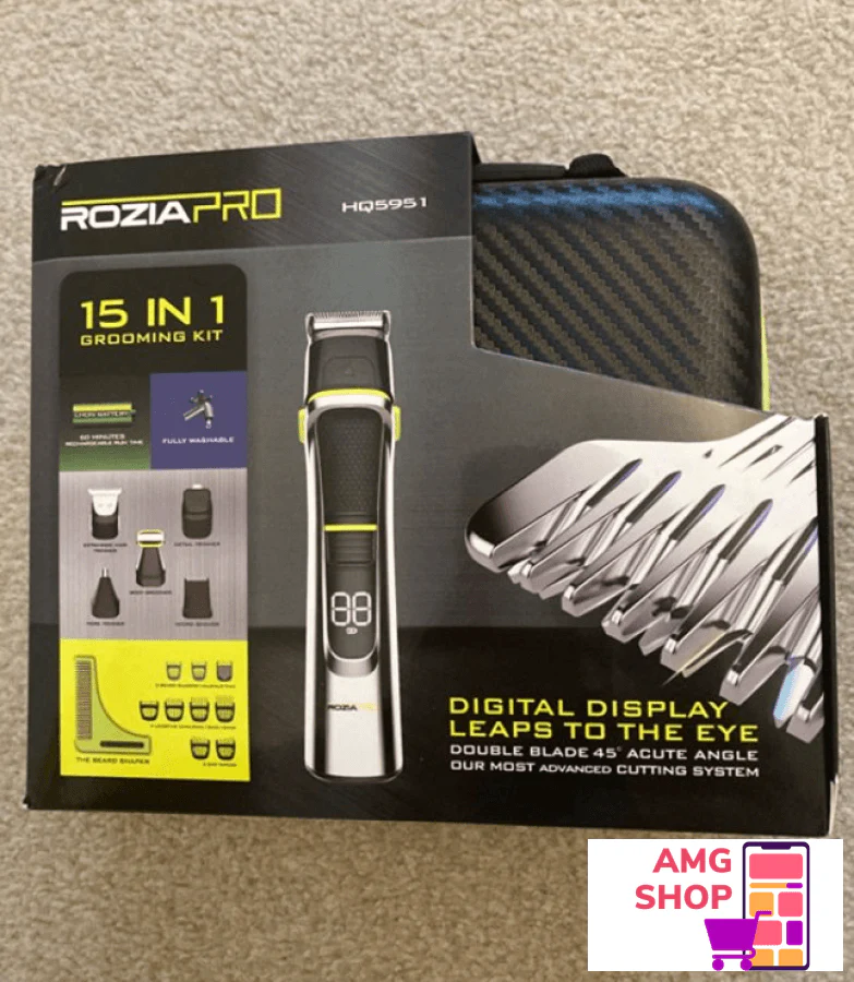 Rozia PRO Set Vodootporan 15u1 trimer- Professional Trimmer - Rozia PRO Set Vodootporan 15u1 trimer- Professional Trimmer