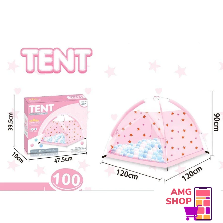 Šator za decu +100 loptica - Šator za decu +100 loptica