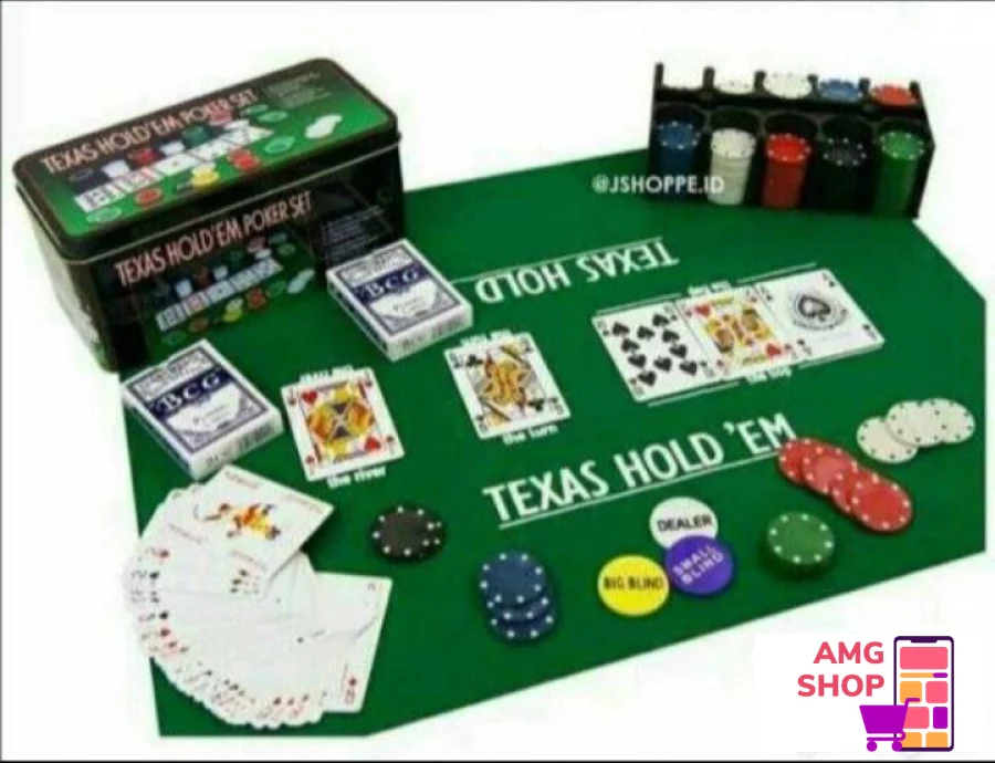 Set čipova za texas holdem poker - čipovi za poker - Set čipova za texas holdem poker - čipovi za poker