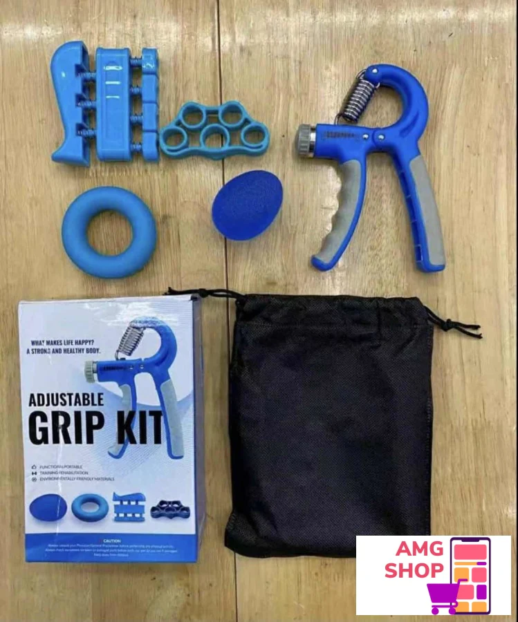 Set grip za jačanje ruke opruga od 5 kom - stiskavac za ruku - Set grip za jačanje ruke opruga od 5 kom - stiskavac za ruku